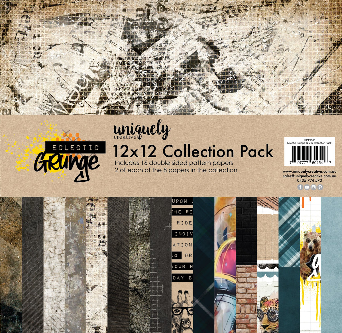 Eclectic Grunge (Uniquely Creative Jun23) – Craftables