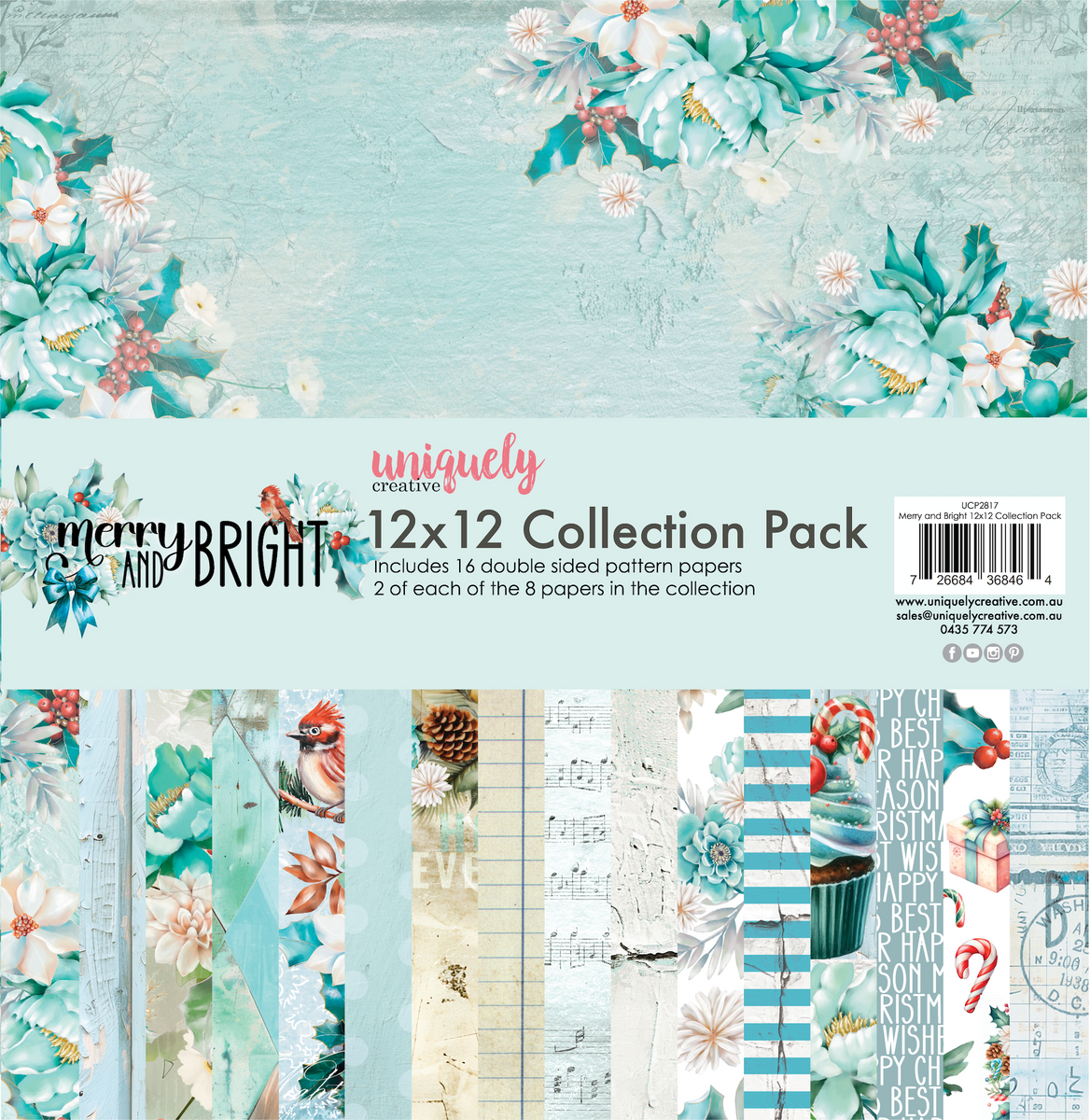 Merry & Bright Collection from Uniquely Creative – Craftables