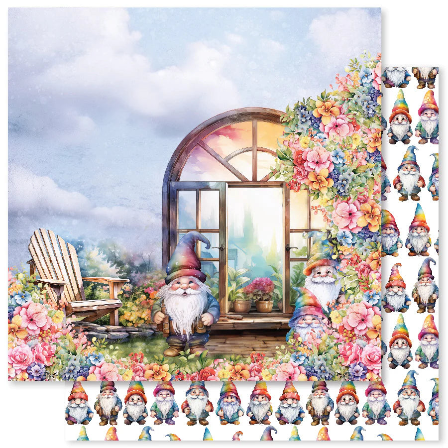 Rainbow Garden C 12x12 Paper – Craftables