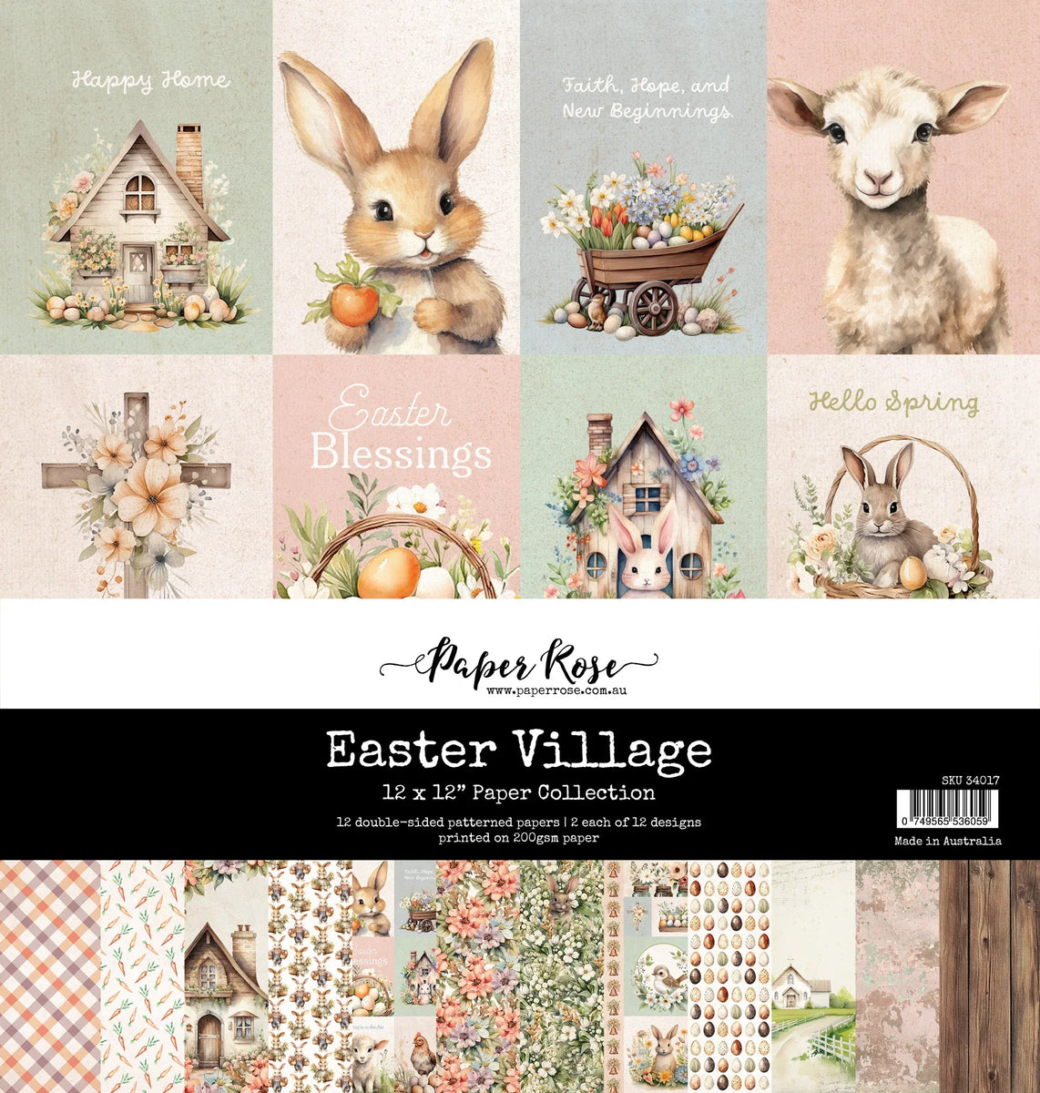 Easter Village by Paper Rose – Craftables