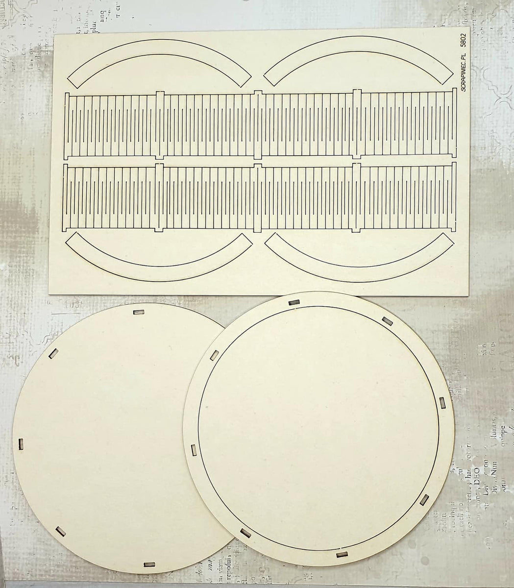 Circular Wooden Box - Kitset – Craftables