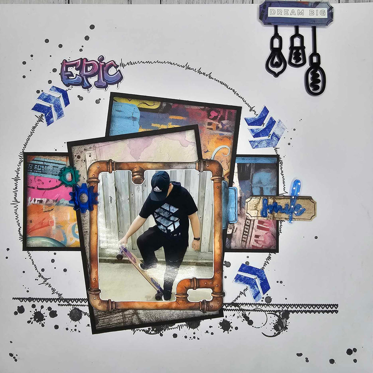 SAT2403 - Urban Graffiti Layout (SBK) – Craftables