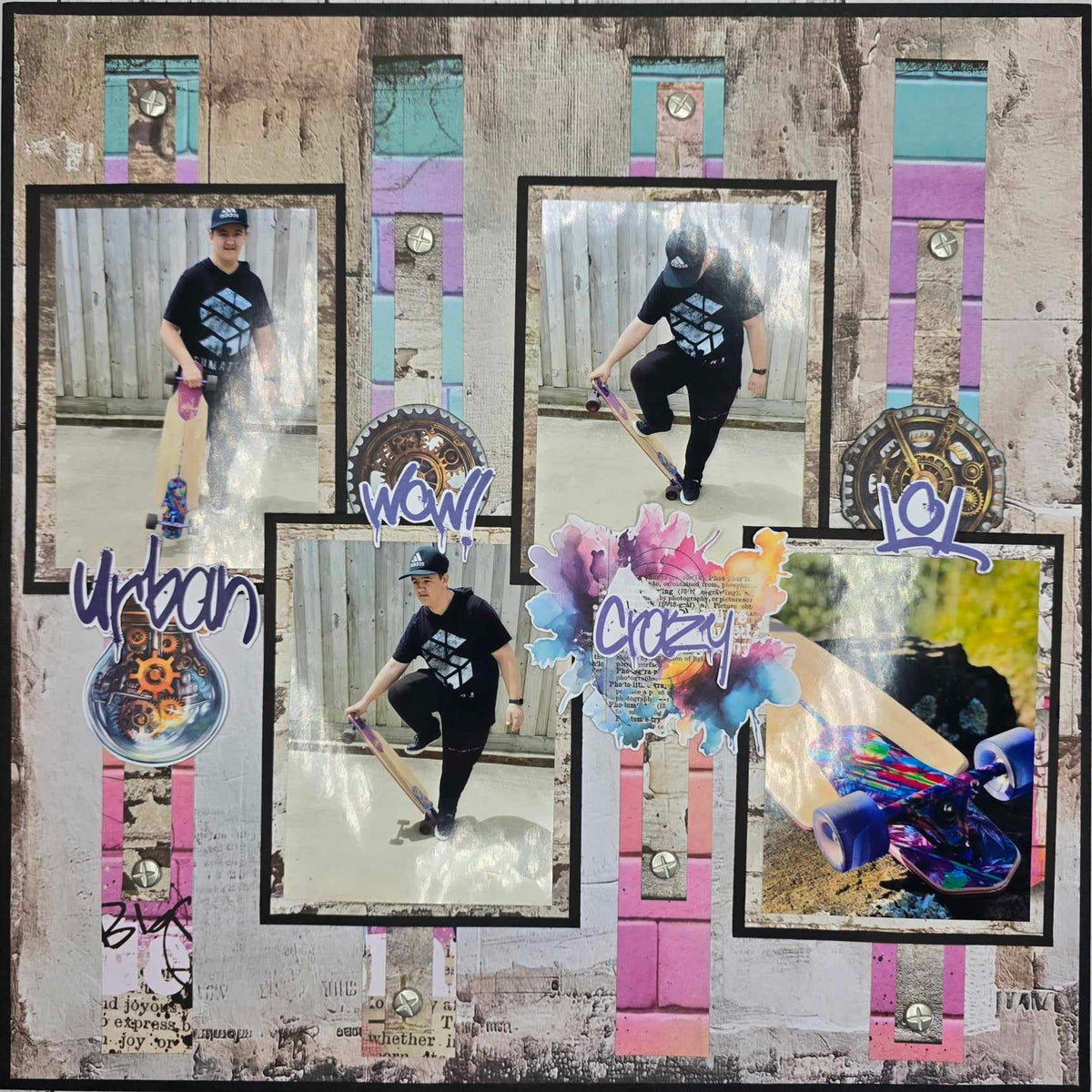 S2427 : Steampunk Graffiti (SBK) – Craftables