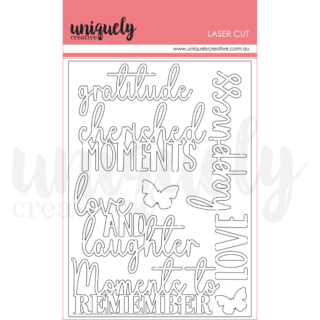 UCL1765 : Blossom & Bloom Laser Cut – Craftables