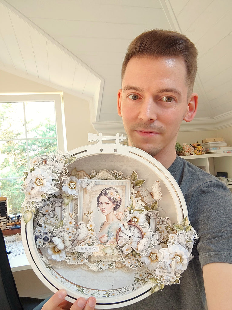Romantic Garden Hoop Display Set - Scrapboys School – Craftables