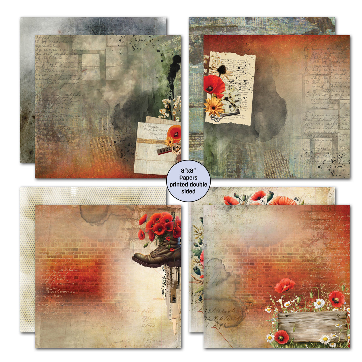 3Quarter Designs - Never Forgotten 8"x8" Collection – Craftables