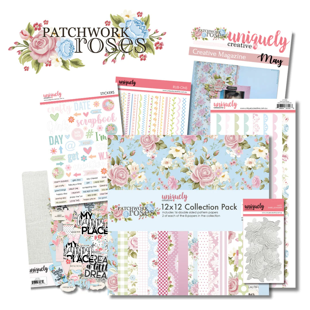 Creative Kit Club - Patchwork Roses – Craftables