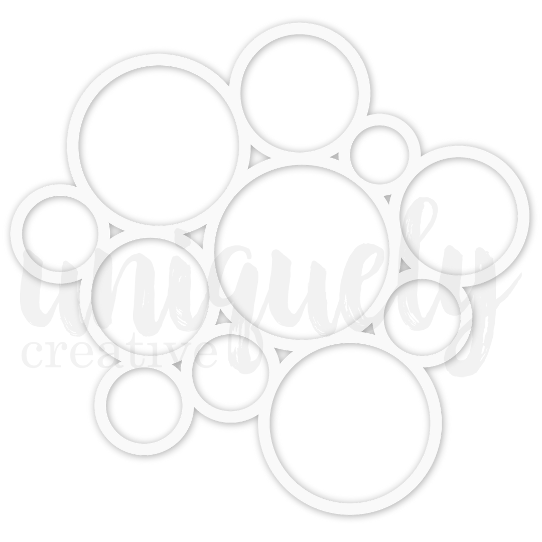 UCE2087 : Circles Overlay (Colour Crush) – Craftables