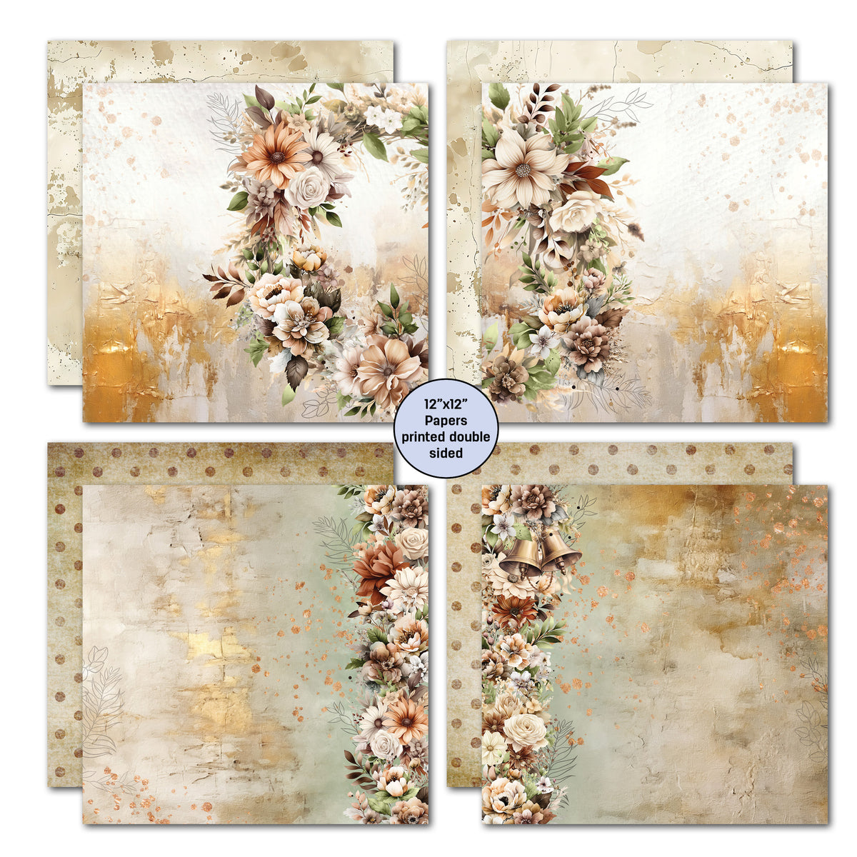 3Quarter Designs - Wedded Bliss 12"x12" Collection – Craftables