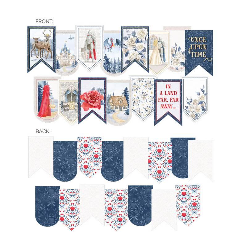 Decorative Garland/Tag Set : Once upon a Time (P13) – Craftables