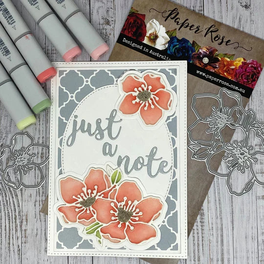 18168 : Blossom Outline Die - Paper Rose – Craftables