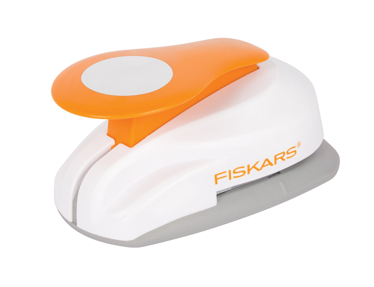 Fiskars Lever Punch 2.5" Circle (XXL) - Diameter 6.40cm – Craftables