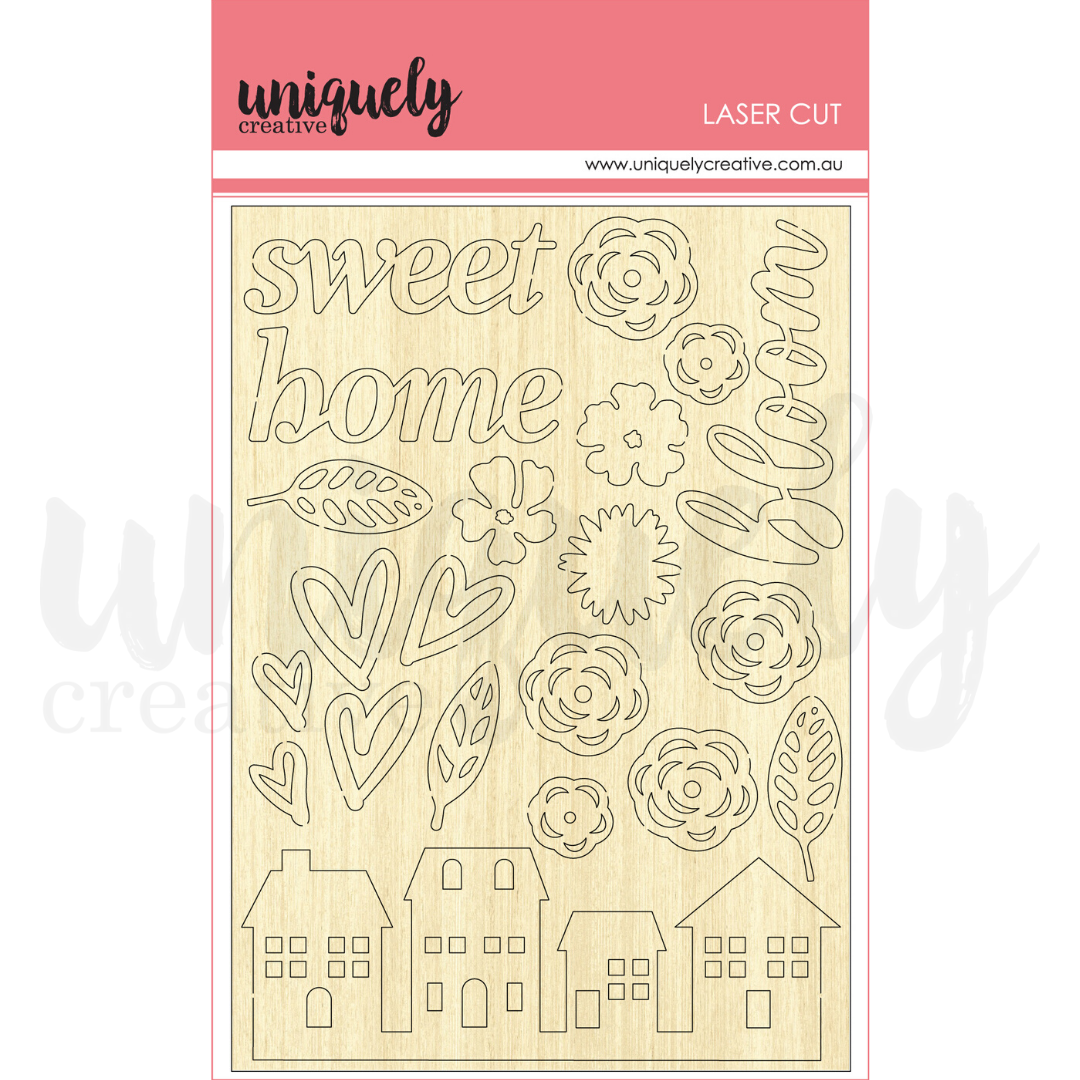Wooden Laser Cut (Full Bloom) – Craftables