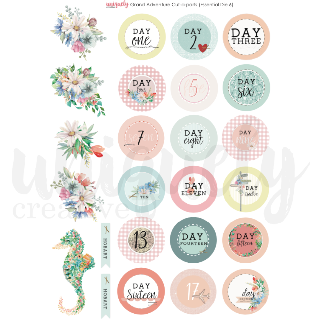 Grand Adventure Cut-a-Part Sheet – Craftables