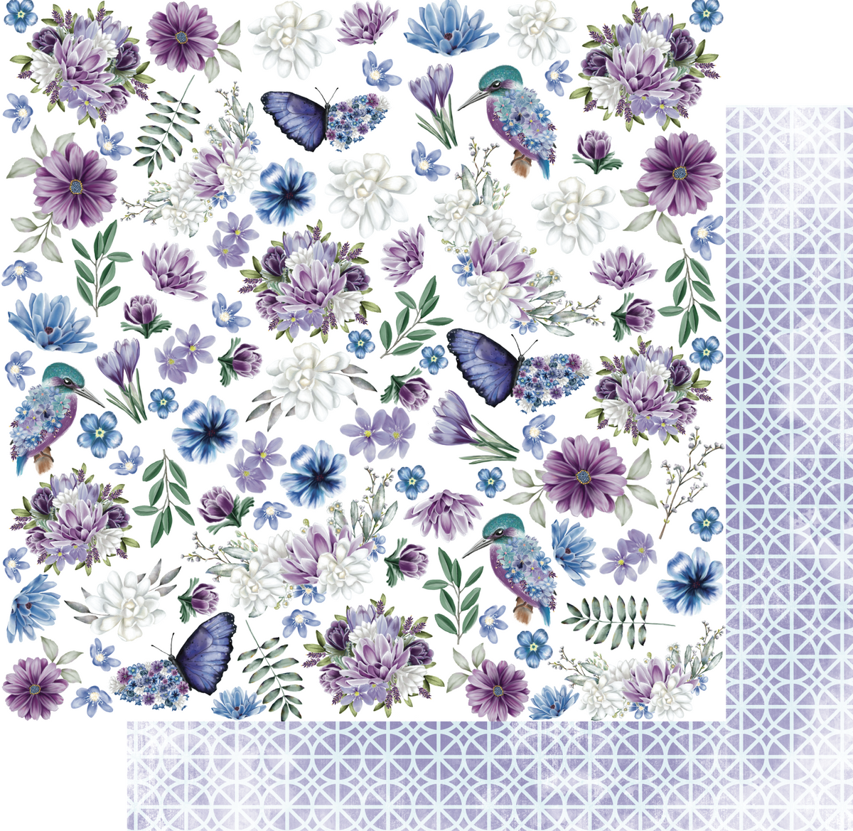 UCP2436 : Indigo & Violet - Inside Jokes Paper (Advent Collection Dec2 ...